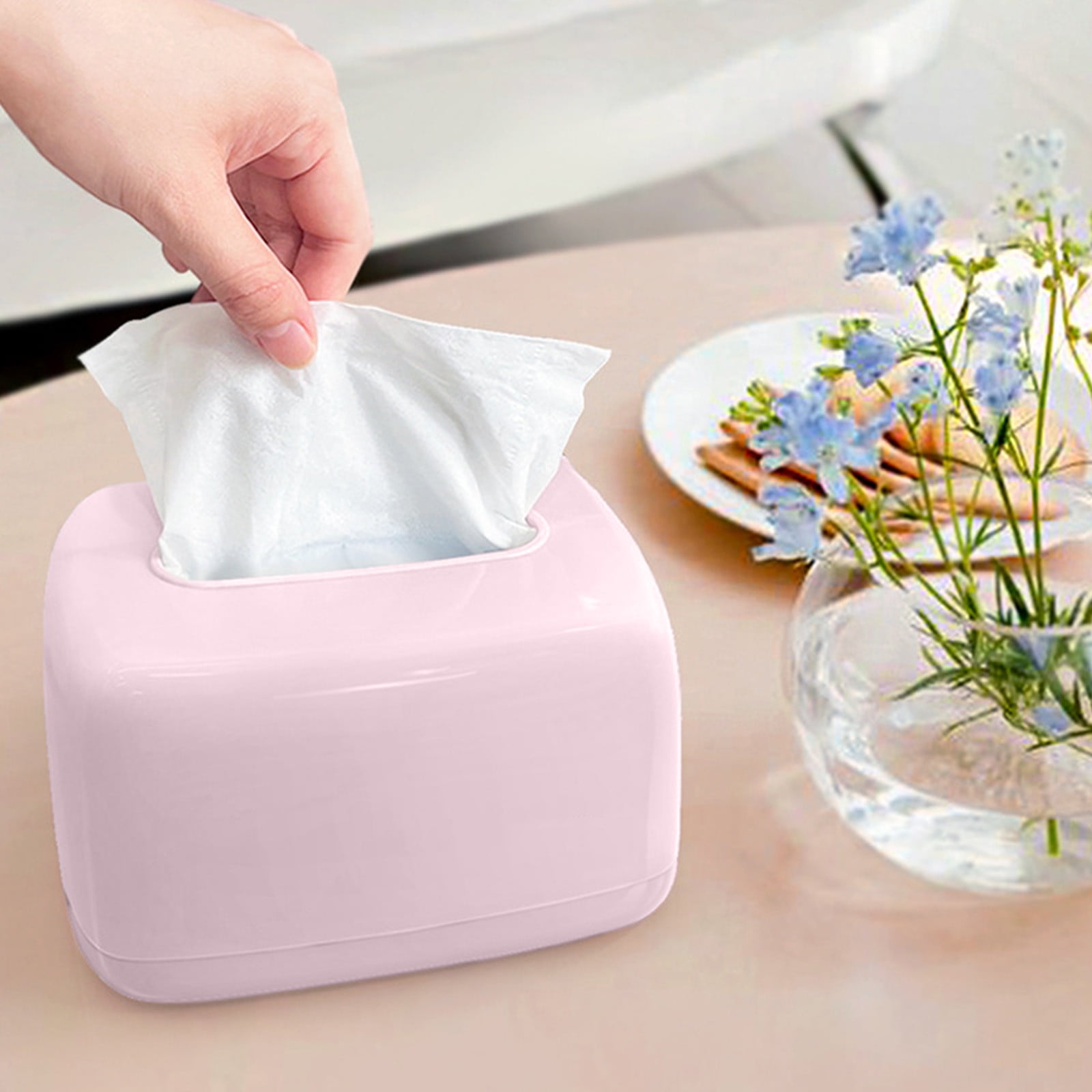 Apmemiss Clearance Tissue Box Cover, Plastic Tissue Box Holder ...