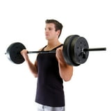 Athletic Works 100 lb Standard Vinyl Weight Set - Walmart.com