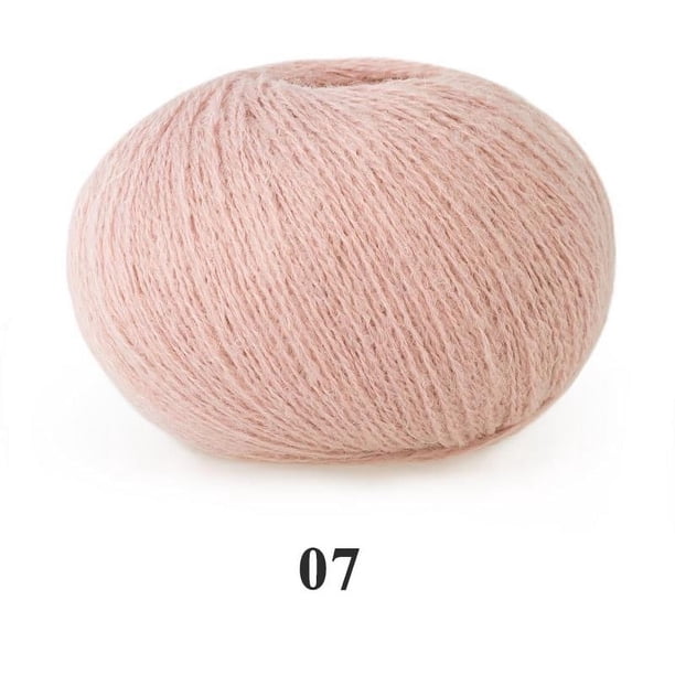 Zhuge Hilo de lana acrílica de felpa suave para tejer a crochet ...