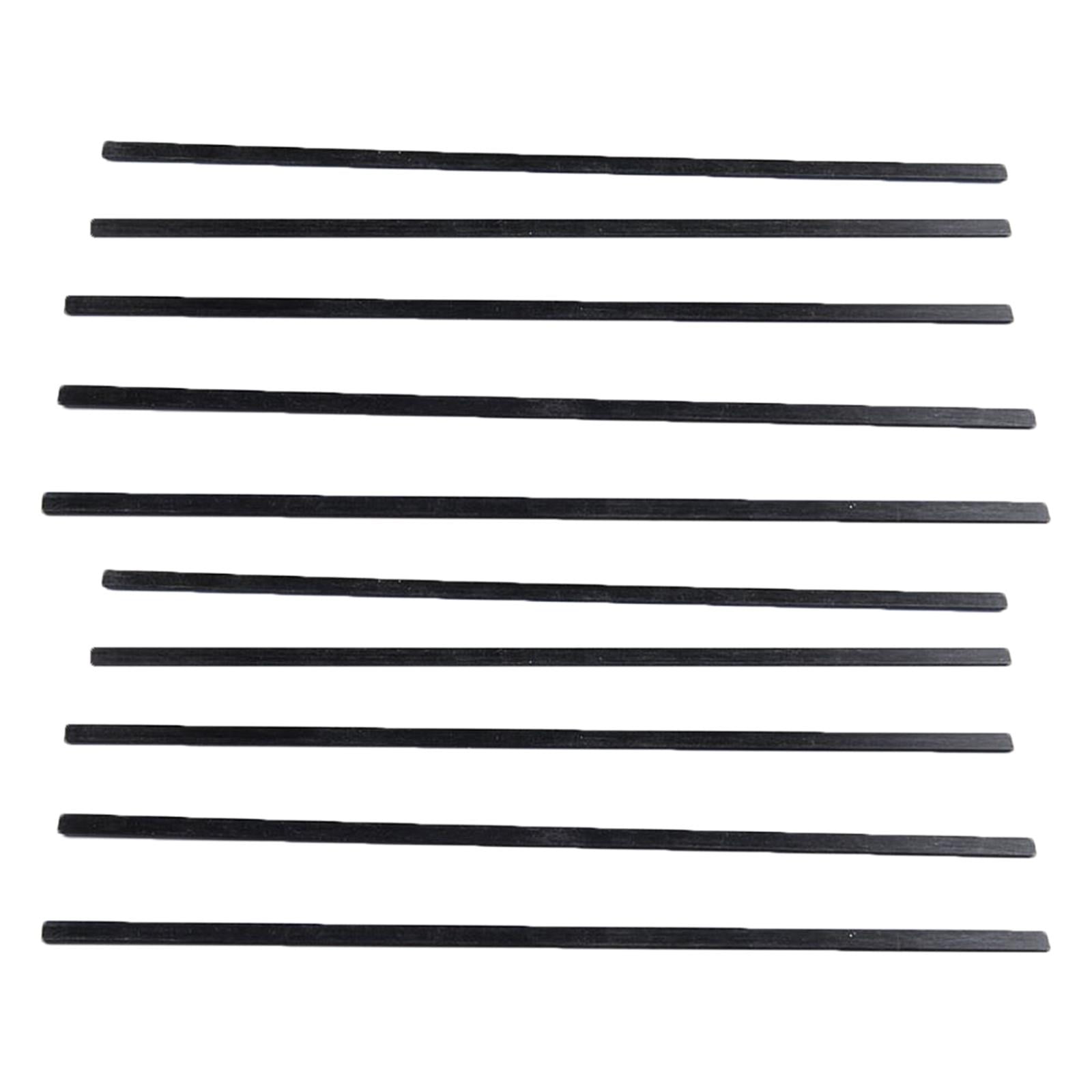 Portable Carbon Fiber Strips Low Density Flat Bars for RC Quadcopter PC ...