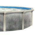 "Lake Effect 18'x52"" Explorer Galvanized Steel Round Above Ground Pool ...