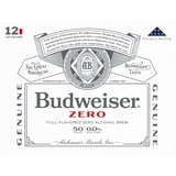 Budweiser Zero Non-Alcoholic Domestic Beer, 12 Pack, 12 fl. oz ...