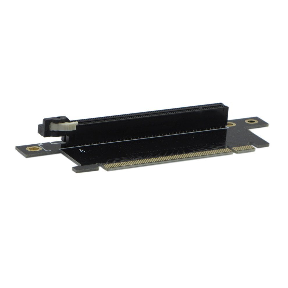 TOP-GAME PCI-E Connector Card 90 Degree Right Angled Reverse Riser ...