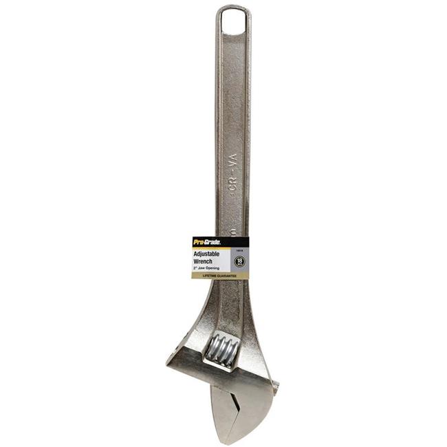 Pro-Grade 15018 18 in. Adjustable Wrench - Walmart.com