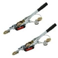 U&S 2 Ton Gear Hand Cable Puller, 4400 lbs Capacity, Heavy Duty Alloy ...