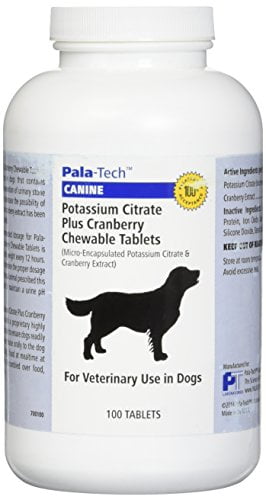 Pala-Tech Potassium Citrate Plus Cranberry 100 Chewable Tablets for ...