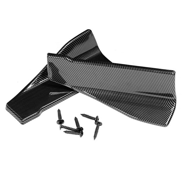 Rear Bumper Lip Splitter,35cm Carbon Fiber For Rear Bumper Lip Strip ...