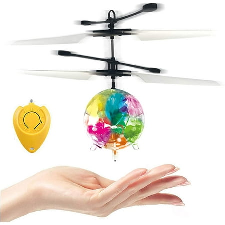 Flying Toy Ball Infrared Induction RC Flying Toy, Built-in LED Light ...