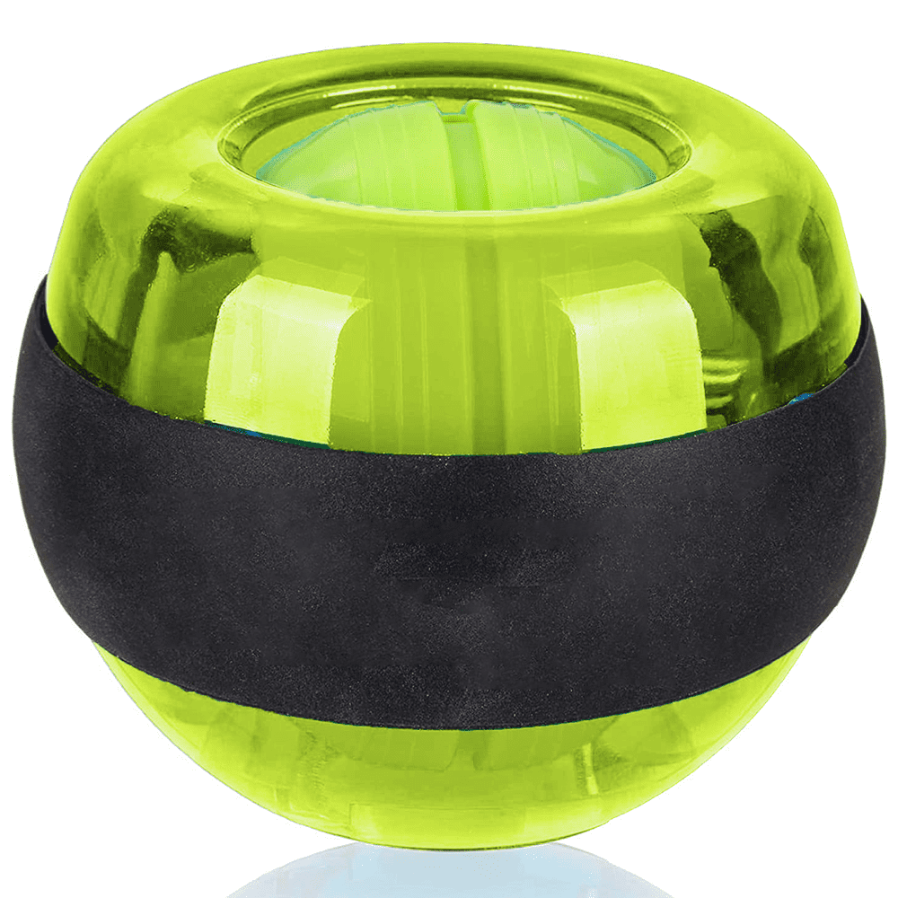 Metal Core Wrist Exerciser Wrist Strengthener Gyro Ball with LED Light ...