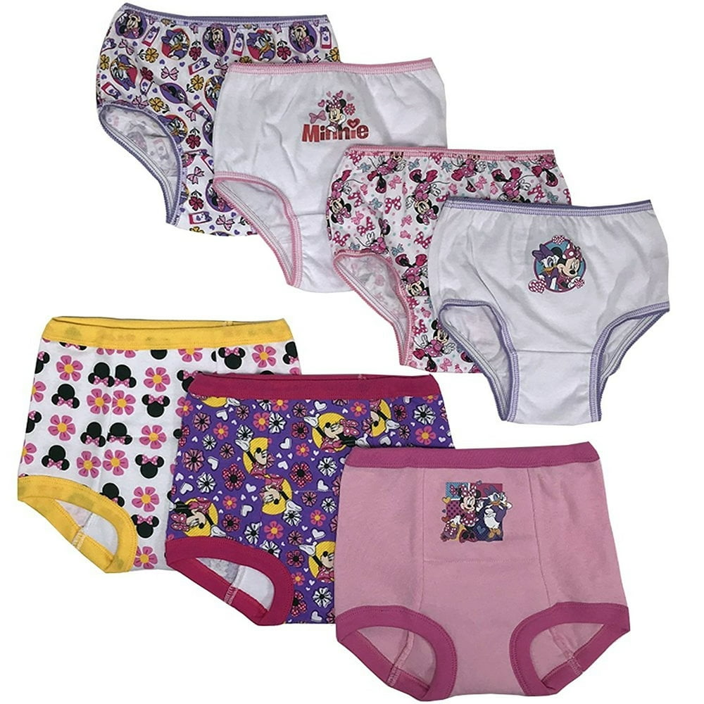 Disney - Disney Toddler Girls' Minnie 3pk Training Pants and 4pk Panty ...