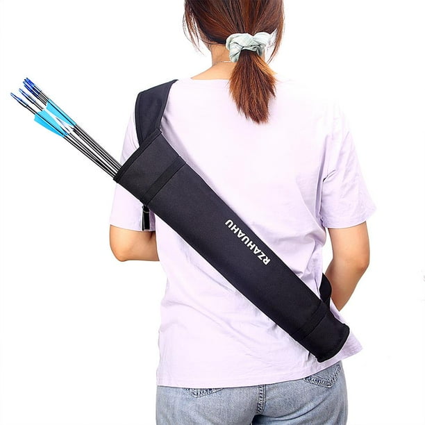 Flecha aljaba tiro con arco ajustable flecha trasera aljaba soporte ...