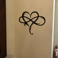 Infinity Heart Metal Wall Decor, Unique Infinity Heart Wall Decor Love ...