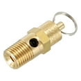 Uxcell 1/4 Male NPT Safety Valve, 1 Pack Pressure Release Valve, 175 ...