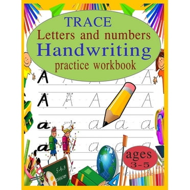 Handwriting Practice workbook trace alphabets : ABC Alphabet ...