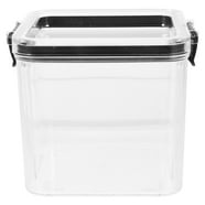 GreenJoy 2-Pack Pet Food Container with Plastic Lid, 2.5L/2lb Dog & Cat ...