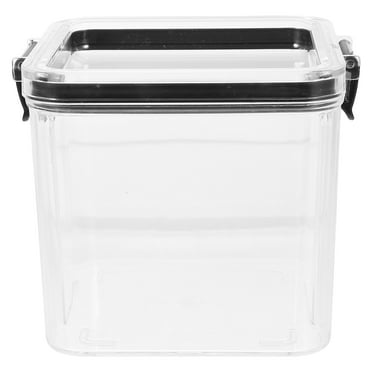 GreenJoy 2-Pack Pet Food Container with Plastic Lid, 2.5L/2lb Dog & Cat ...