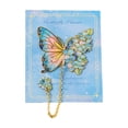 BAOPAI Vintage Butterfly Metal Bookmark with Chain - Monet Oil Painting ...