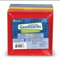 Learning Resources Double-Sided Rainbow Geoboards, 5", Math ...