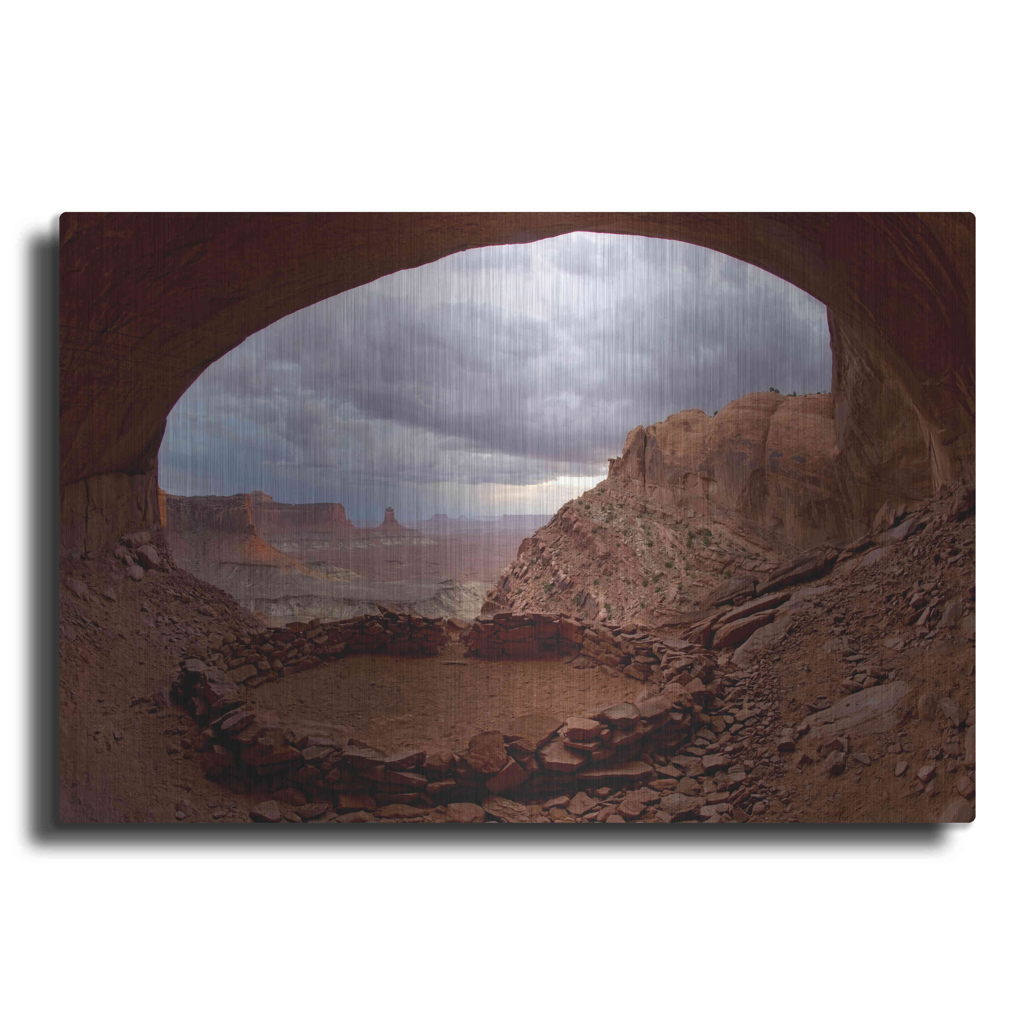 Luxe Metal Art 'False Kive Fisheye' by Mike Jones, Metal Wall Art, 36 ...