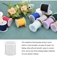 0.4mm Nylon String for Bracelets, 153 Yard Satin Cord Beading Thread ...