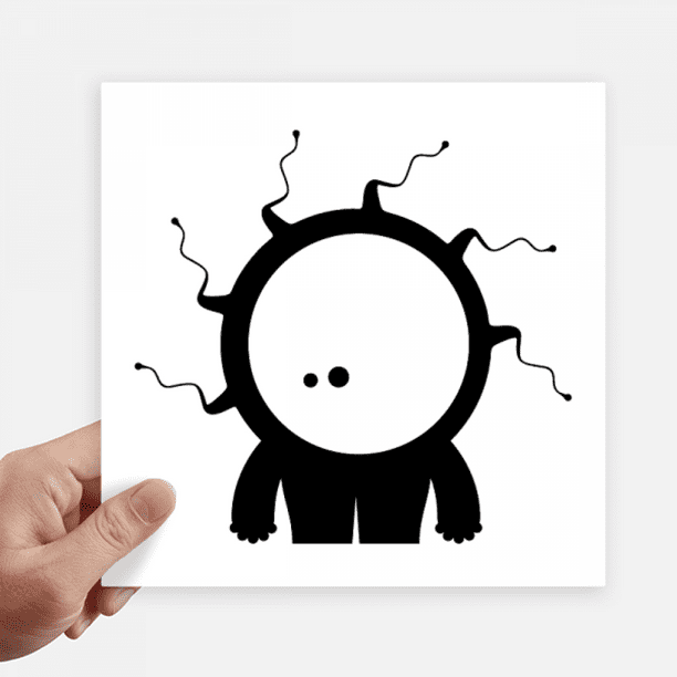 Universe Alien Monster Alien Cyclops Sticker Tags Wall Picture Laptop ...