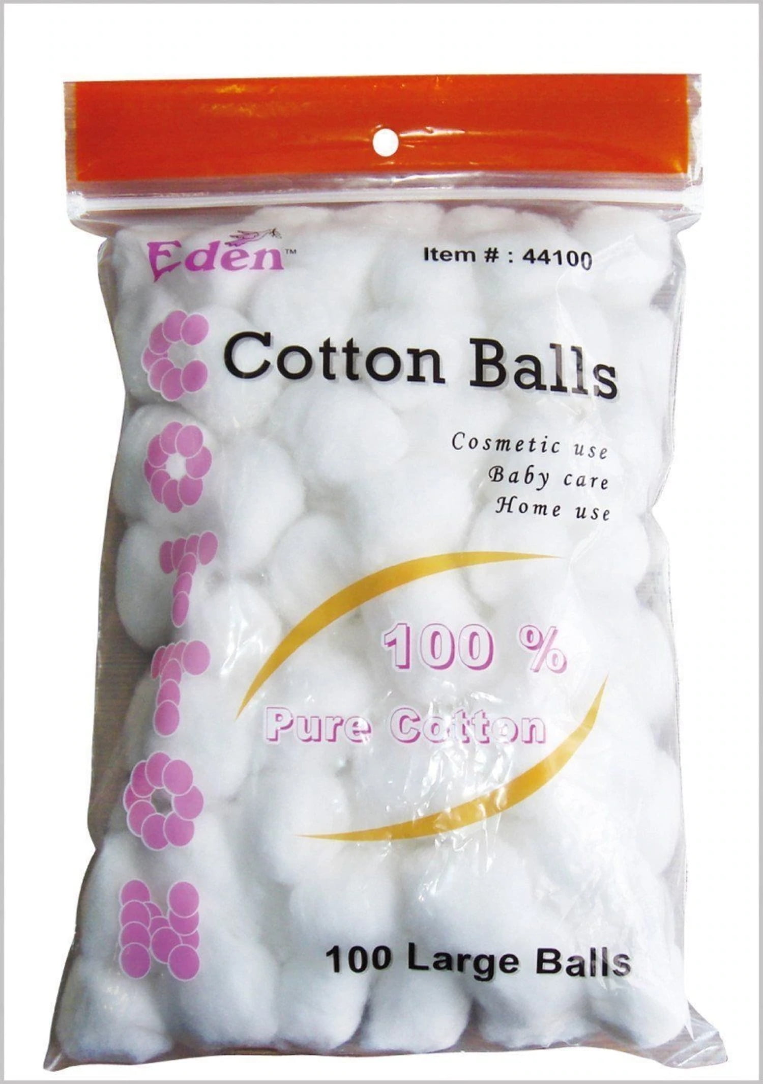 Eden Cotton Balls 100 ct - Walmart.com