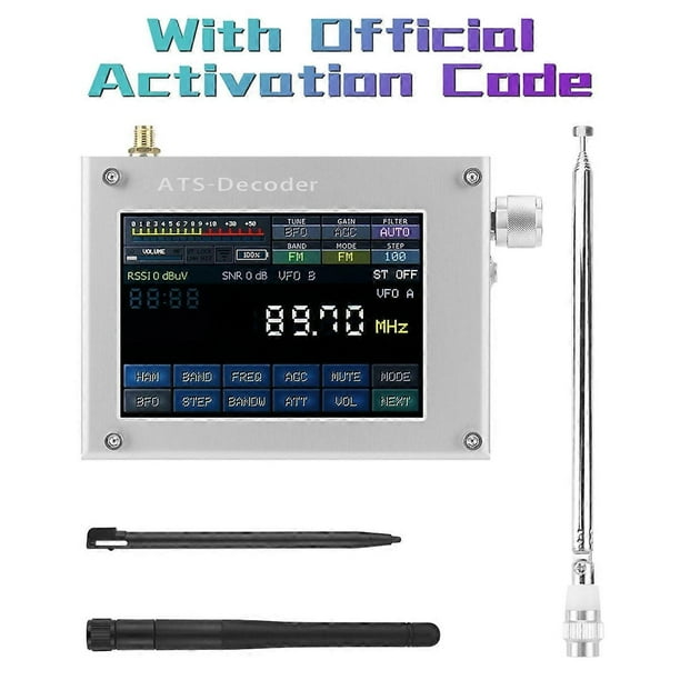 For ATS-Decoder SDR Radio AM FM SYNC SSB CW DIGI Receiver Upgraded ...