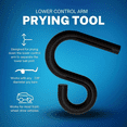 OTC 6007 Lower Control Arm Prying Tool Work with a 7/8in Diameter Pry ...
