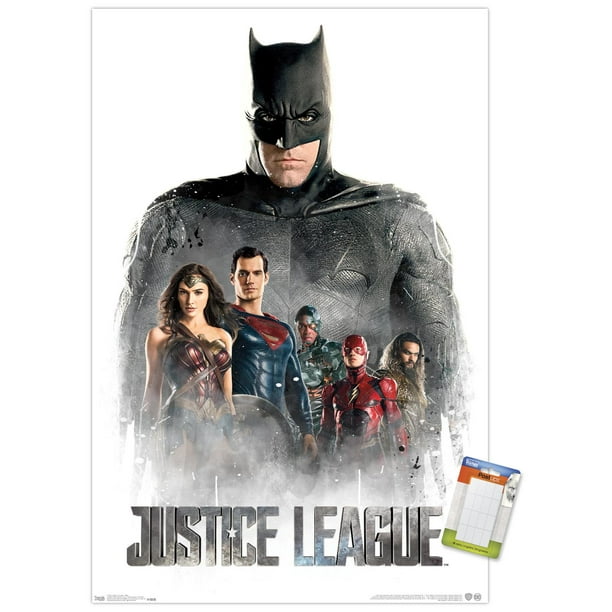 DC Comics Movie - Justice League - Characters in Mist Wall Poster, 22. ...