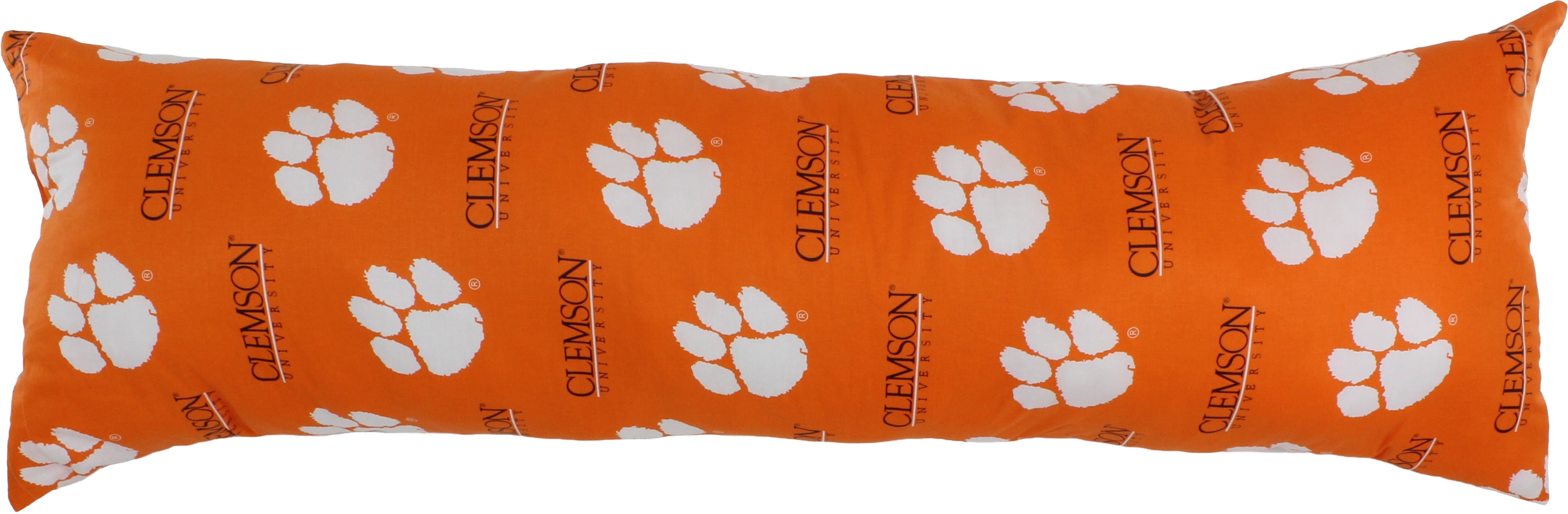 Clemson Tigers Big Comfy Body Pillow - 20" x 60" - Walmart.com