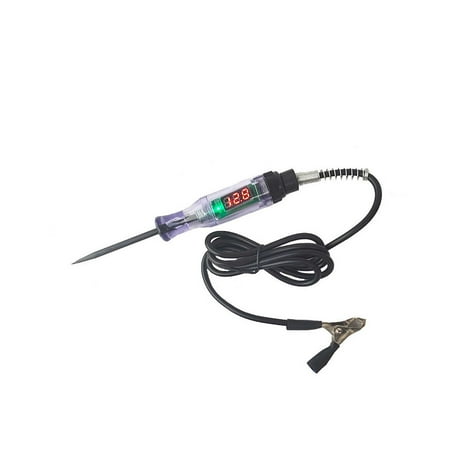 3v 6v 12v 24v DC Car Truck Voltage Circuit Tester Digital Display Long ...