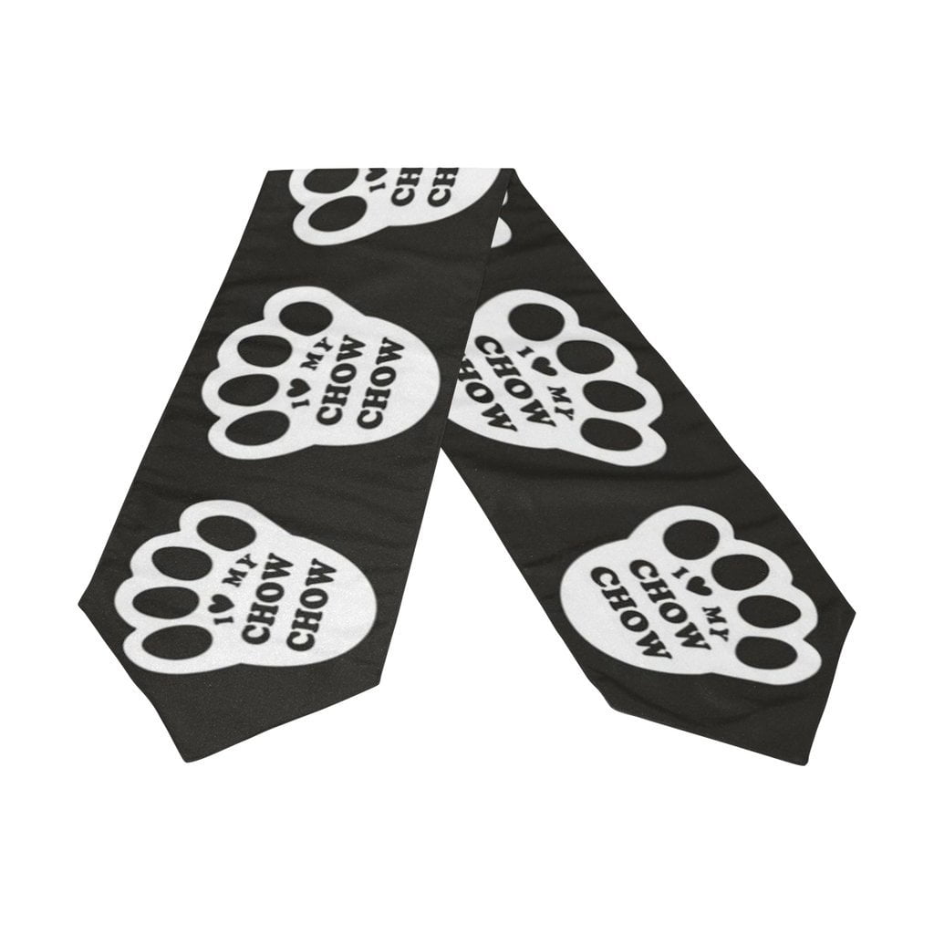 POPCreation Chow Chow Dog Paw Table Runner 13x90 Inches Black Table Top ...