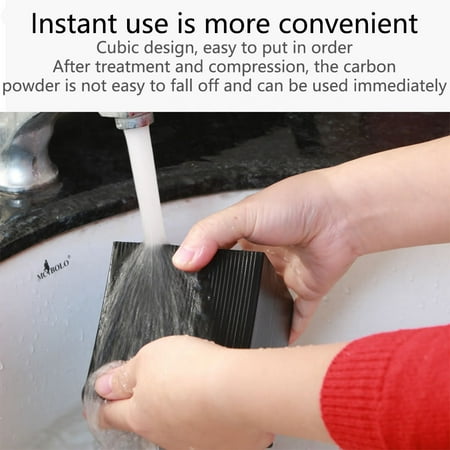 Aquarium Carbon Filter Cube Portable Activated Charcoal Deodorizing ...