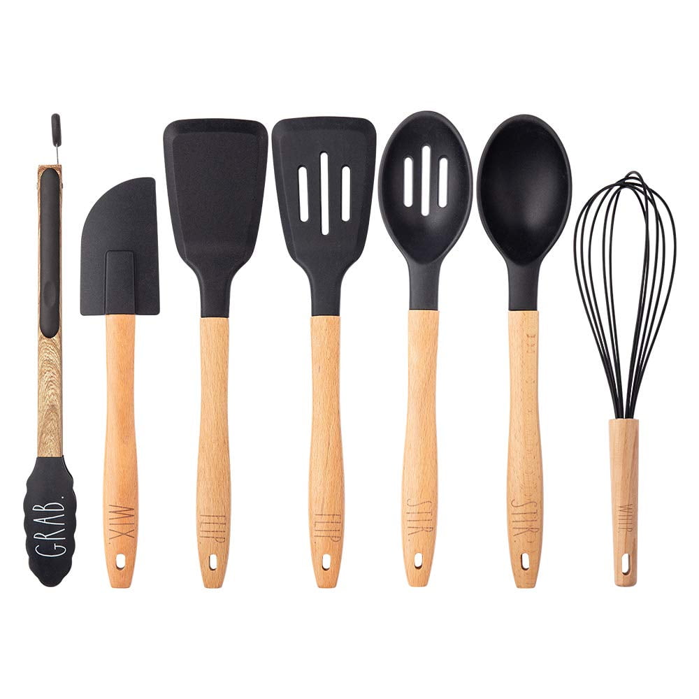 Rae Dunn Mini Silicone Kitchen Utensils Sets, Spatulas and Cooking ...