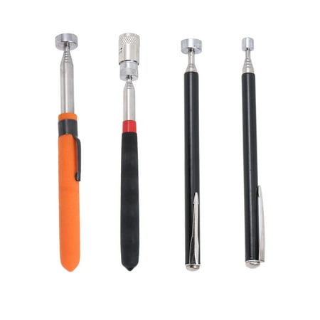 4Pc Flexible Extending Rod Stick Rope Magnetic Claws Pick Up Hand Tool ...