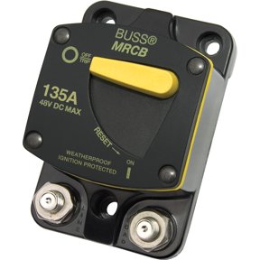 Blue Sea Systems #7148 Circuit Breaker, Style 187, Surface Mount DC ...