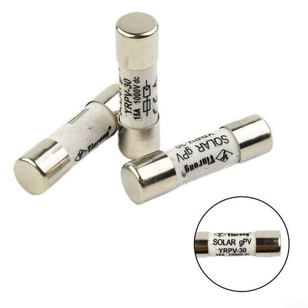 3PCS 30A Consumer Unit Fuse Box Fuse 30 Amp PV DC Fuse 1000V 10*38mm ...