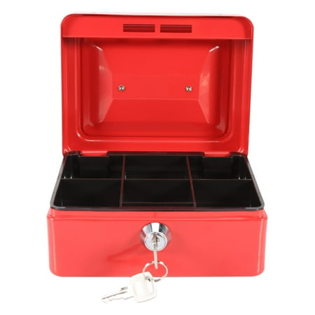 Security Box,Mini Steel Petty Lockable Cash Money Coin Safe Security ...