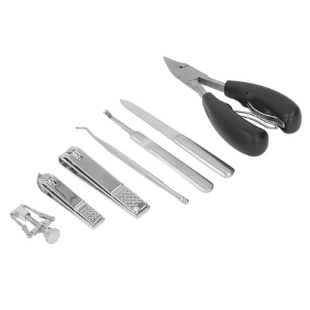 Ingrown Toenail Removal Kit, Toenail Clippers 7pcs Lightweight Beveled ...