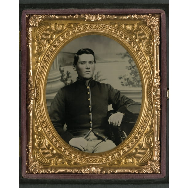 Print: Private Jonathan Colgrove Of Co. F, 57th Pennsylvania Infantry ...