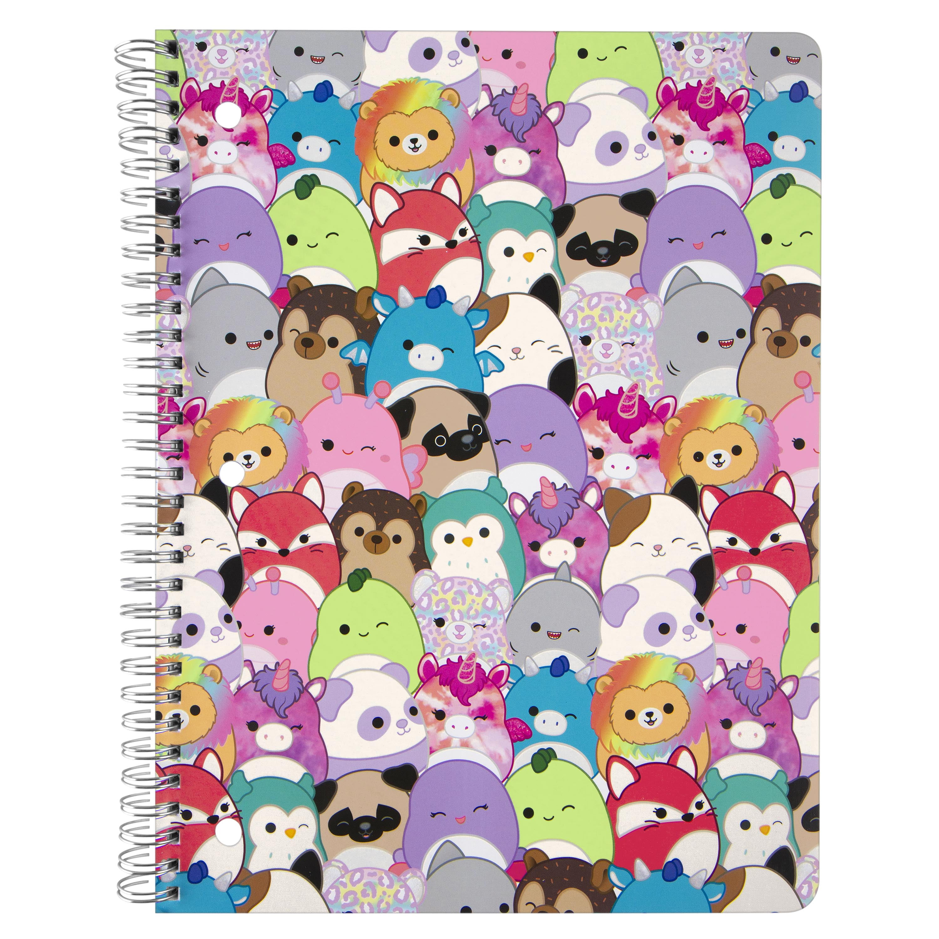 Squishmallows College Ruled Spiral Notebook, 80 Sheets - Walmart.com