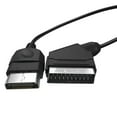 WINDLAND RGB SCART Cable 24Pin High Difination to BNC and RCA Adapter ...