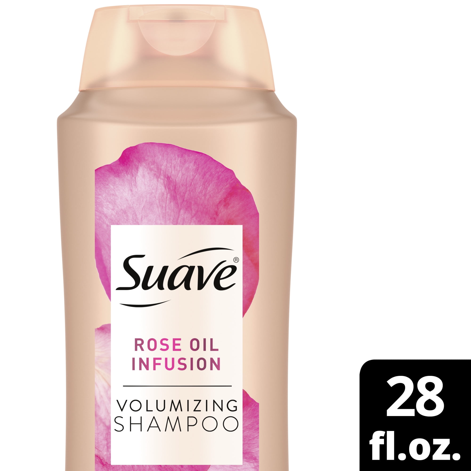 Suave Professionals Rose Oil Infusion Shampoo Volumizing Shampoo For ...