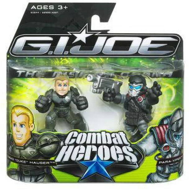 GI Joe Combat Heroes Conrad Hauser Duke & Air-Viper Mini Figure 2-Pack ...