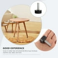 Uonlytech Table Foot Mute Rubber Feet Black Protect Equipment ...