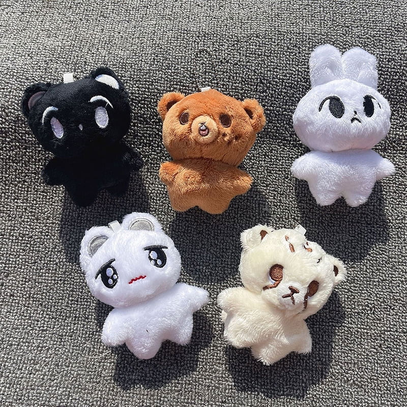 Kpop Cartoon Cheetah Lee Doyoung Mark Same Plush Keyrings Q Kpop Cartoon Cheetah Lee Doyoung Mark Same Plush Keyrings Q