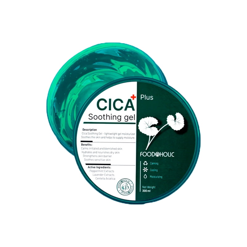 Click here for Foodaholic Cica Plus Soothing Gel 300ml 300 Ml prices