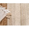 Unique Loom Goa Braided Jute Natural Fiber Vintage Area Rug or Runner ...