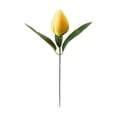 Artificial Tulips Single-Stem Bouquet, Faux Flower Arrangement for ...