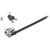Kensington ClickSafe 2.0 Keyed Laptop Lock, 6ft Steel Cable, Silver ...